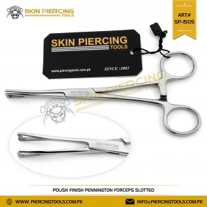 Professional Body Jewelry Tool New Pennington Forceps Slotted Clamp ...